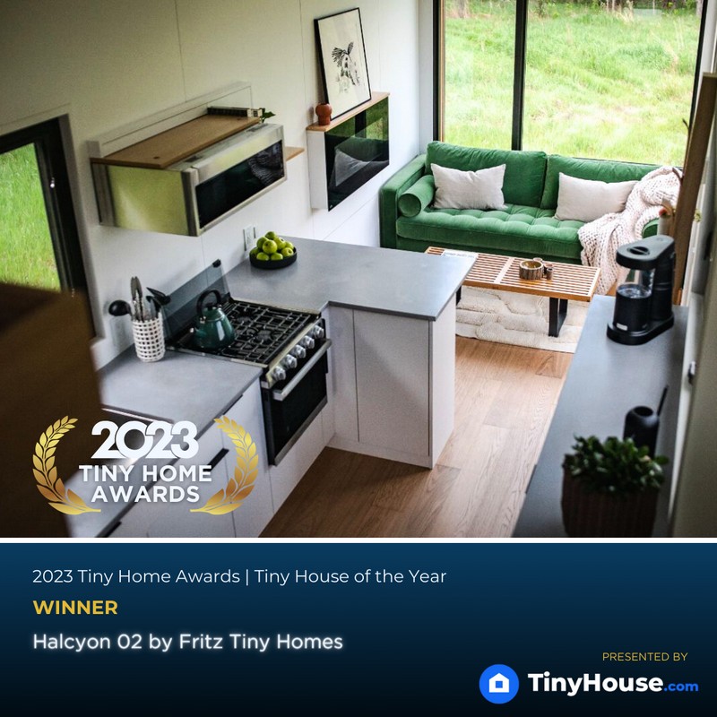 Tiny House of the Year: Halcyon 02 by Fritz Tiny Homes | Tiny Home Awards 2023
